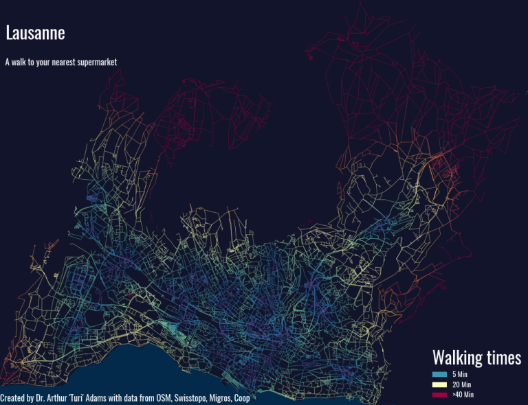 How to make your own Walking Isochrone Map in Python – Arthur "Turi" Adams